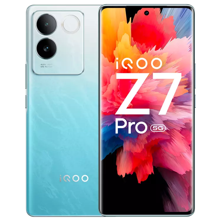 QOO Z7 Pro 5G (Blue Lagoon, 8GB RAM, 256GB Storage) - Mobile Details